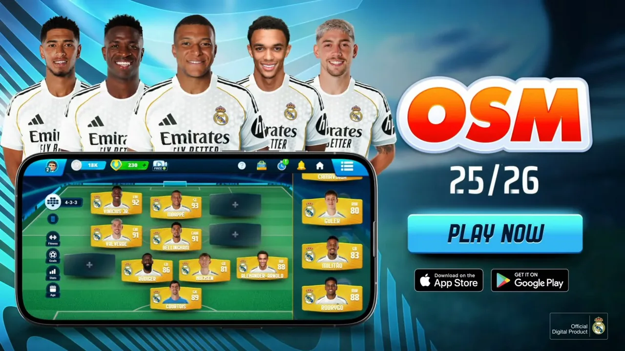 دانلود بازی OSM 25/26 Soccer Manager Game V4.0.80 (سرمربی آنلاین ...